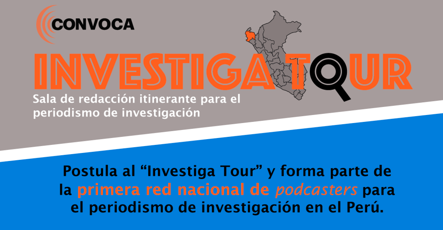 CONVOCA ALISTA LA PRIMERA RED NACIONAL DE PODCASTERS PARA EL PERIODISMO ...