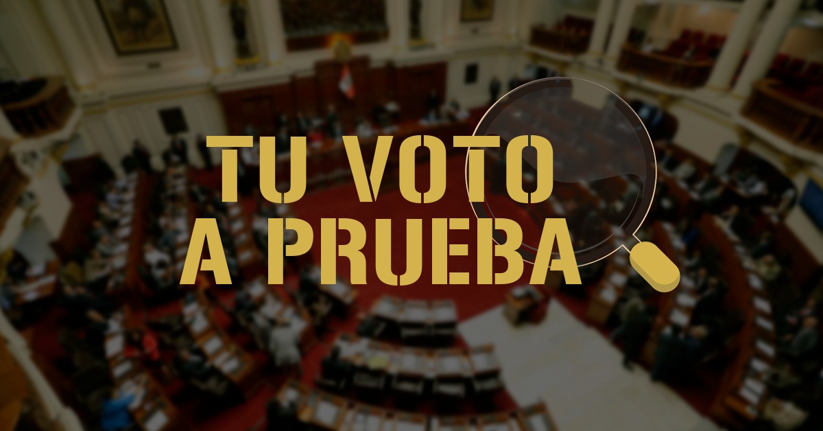 Tu voto a prueba